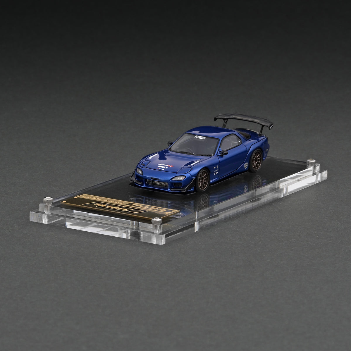 Ignition Model 1:64 Mazda RX-7 (FD3S) FEED in Blue – Model Cars Houston