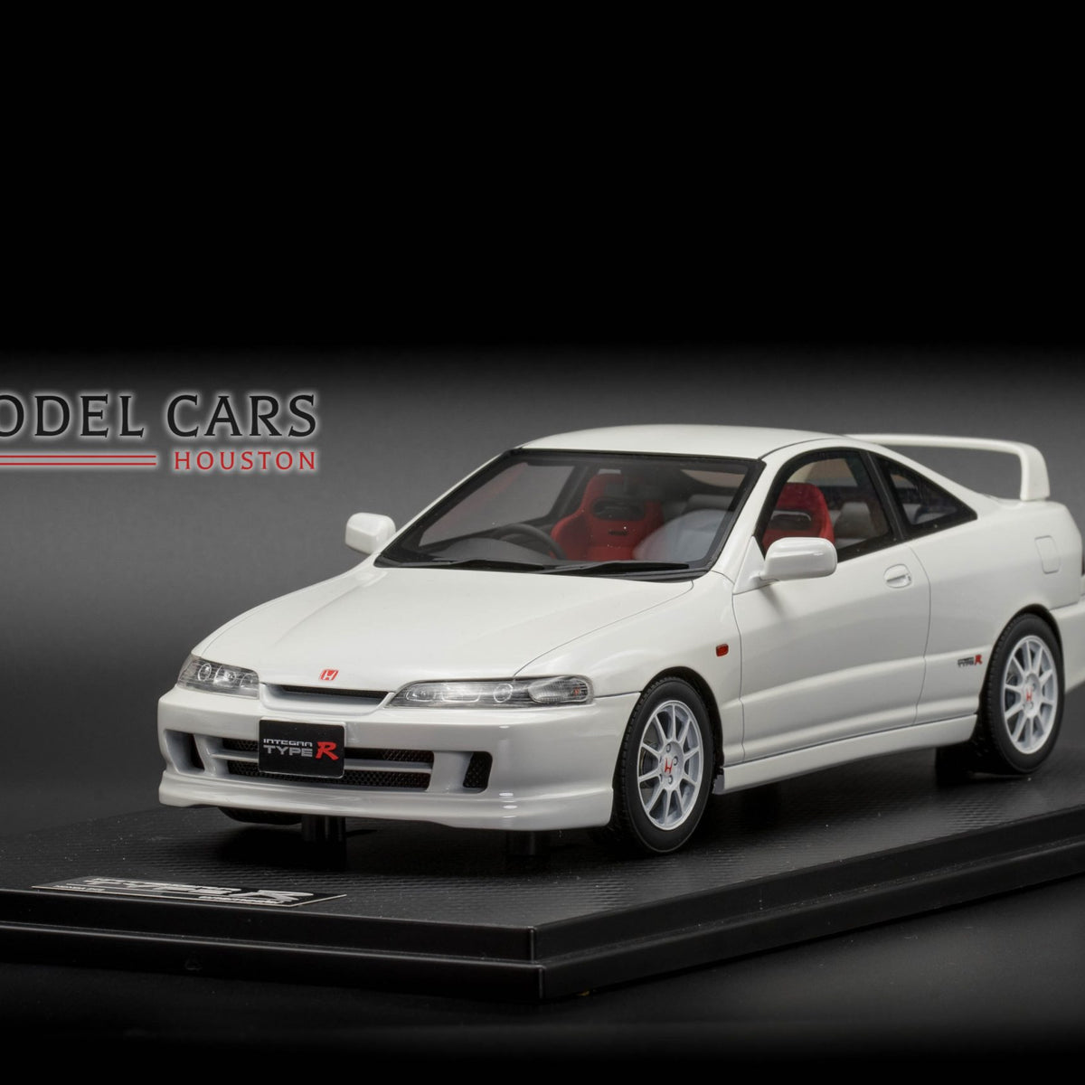 One Model 1:18 Honda Integra Type-R DC2 Late Version White – Model Cars Houston