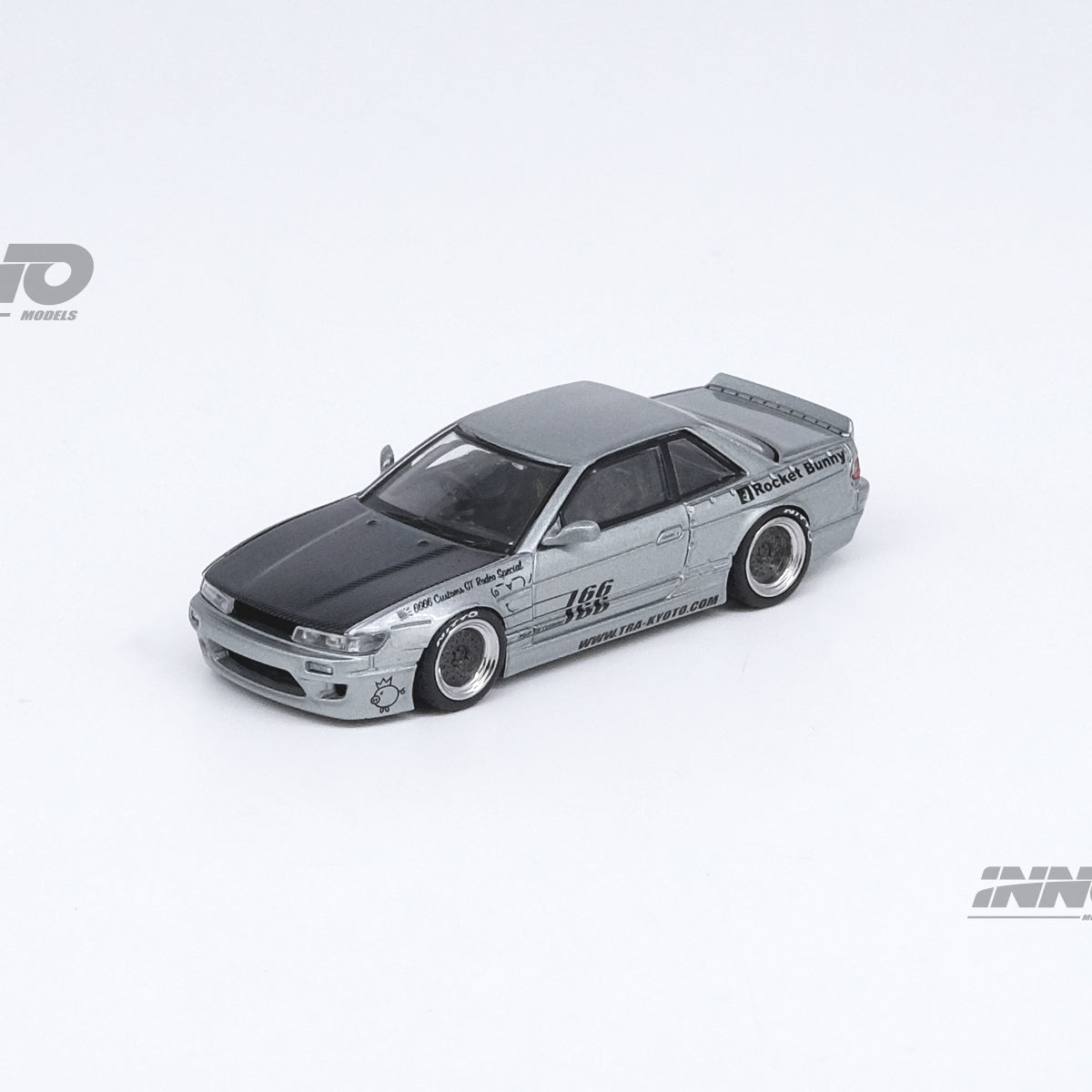 INNO64 1:64 Nissan S13 Silvia Pandem Rocket Bunny Edition in Silver ...