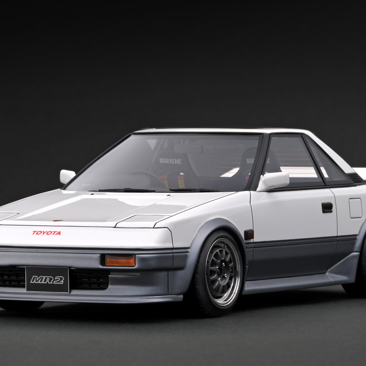 Ignition Model 1:18 Toyota MR2 (AW11) in White & Silver – Model Cars ...