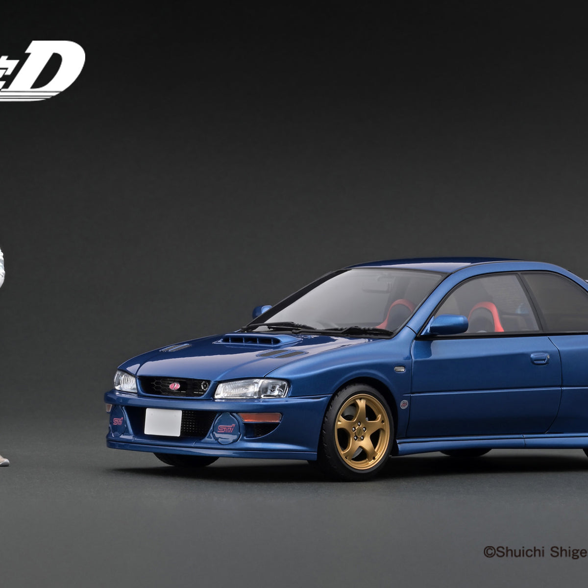 Ignition Model 1:18 Subaru Impreza WRX type R STi Version V (GC8) INIT ...