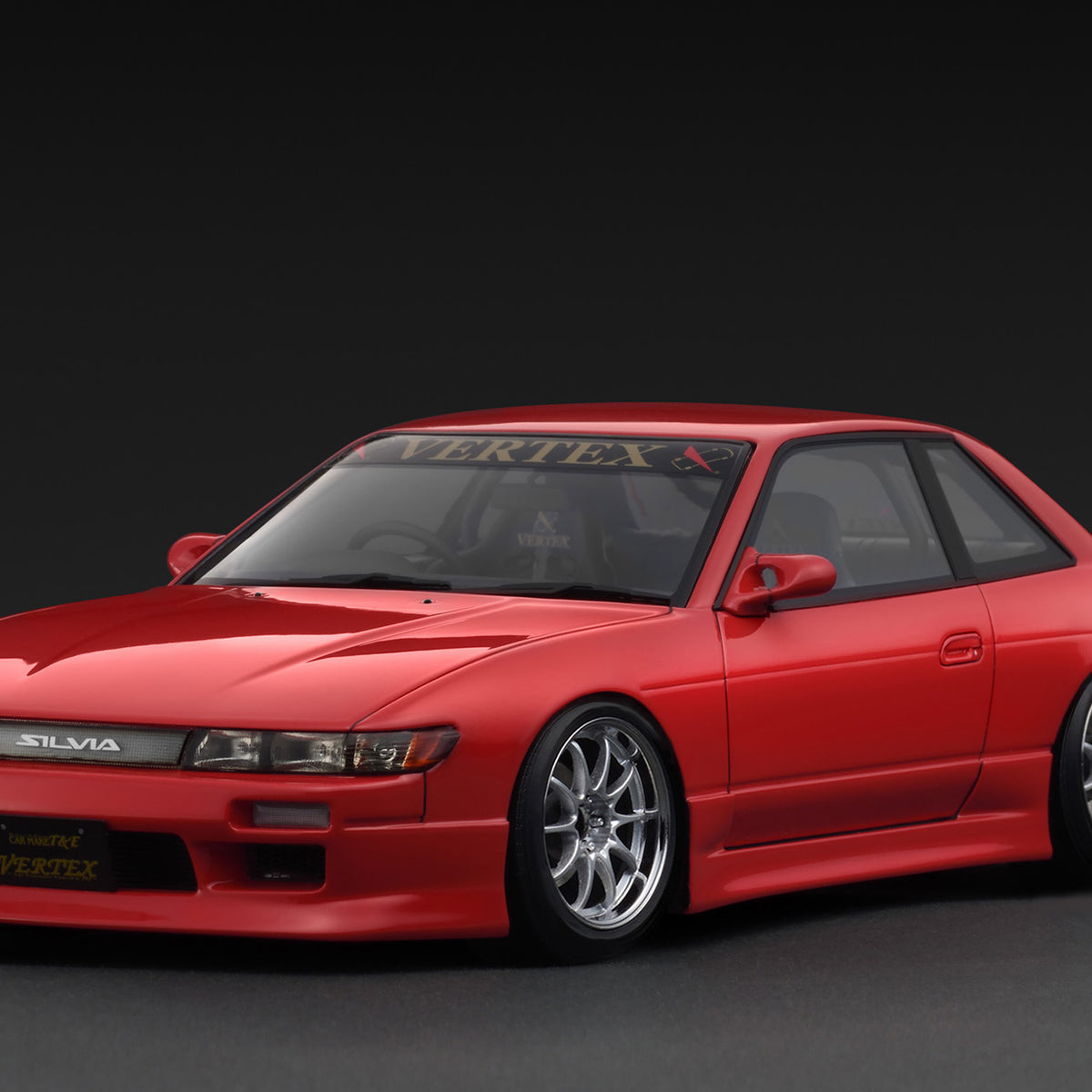 Ignition Model 1:18 Nissan Silvia (S13) VERTEX Edition in Red – Model ...