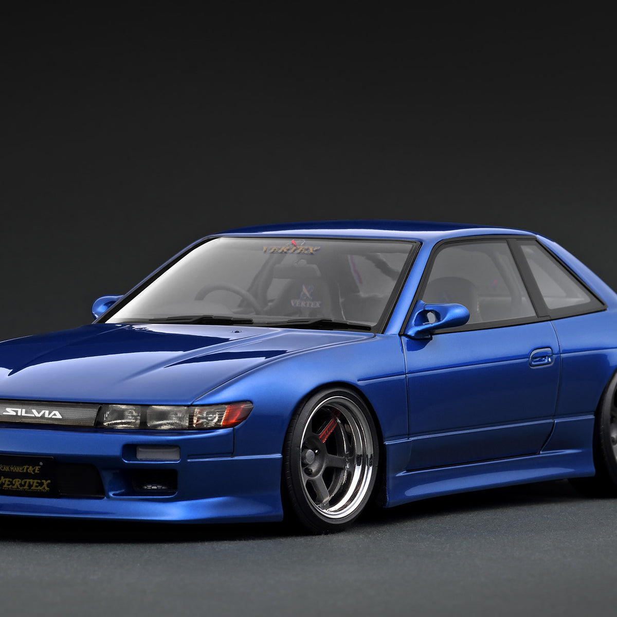 Ignition Model 1:18 Nissan Silvia (S13) VERTEX Edition in Blue Metalli ...
