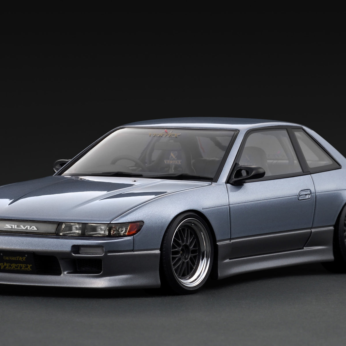 Ignition Model 1:18 Nissan Silvia (S13) VERTEX Edition in Blue Silver ...