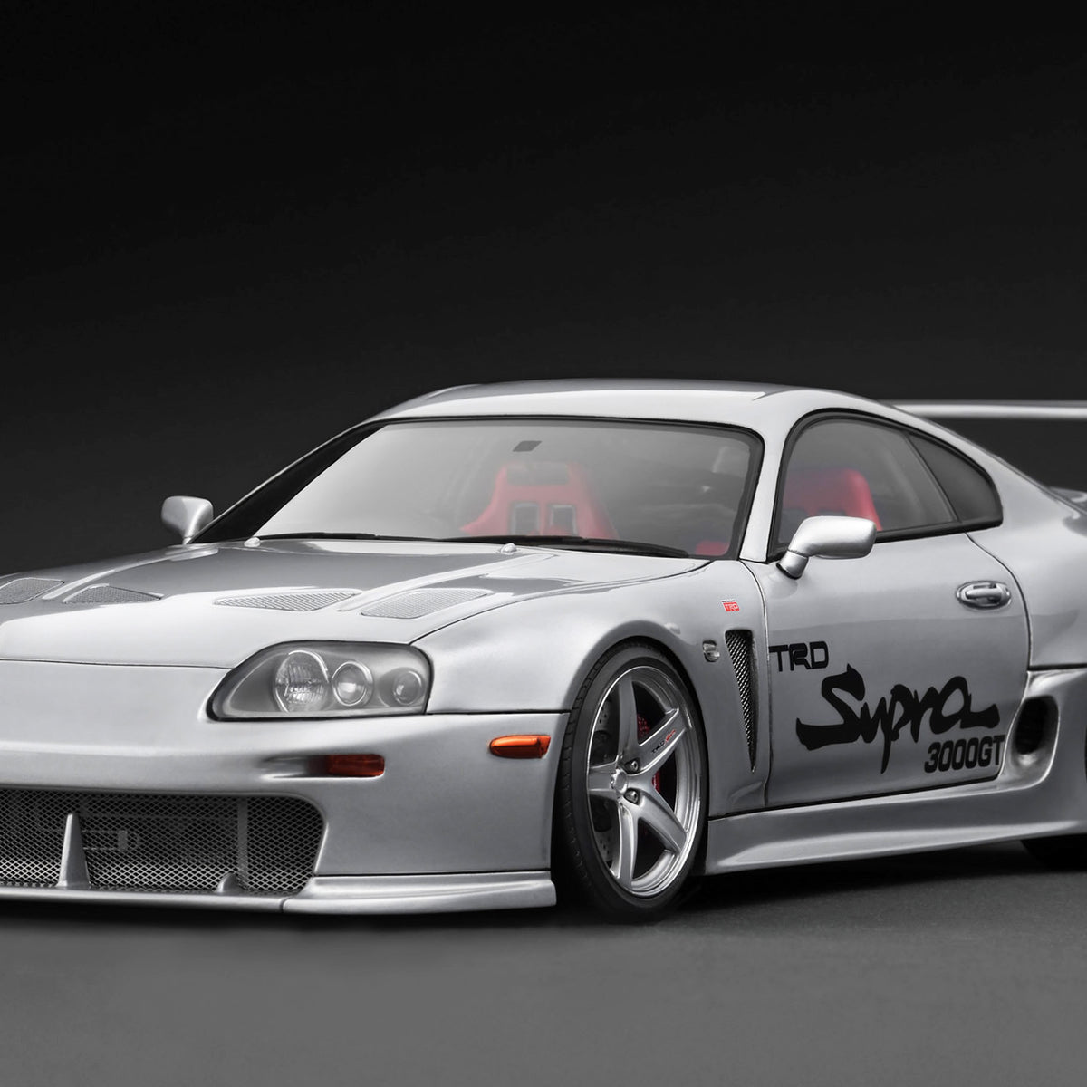 Ignition Model 1:18 Toyota Supra (A80) TRD 3000GT in Silver – Model ...