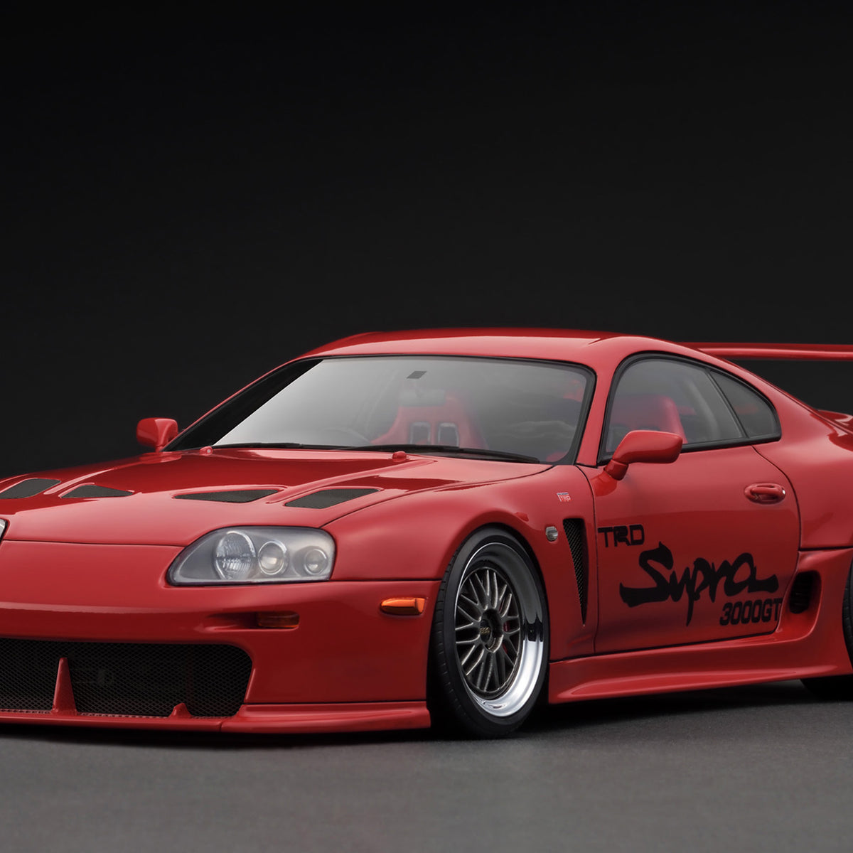 Ignition Model 1:18 Toyota Supra (A80) TRD 3000GT in Red – Model Cars ...