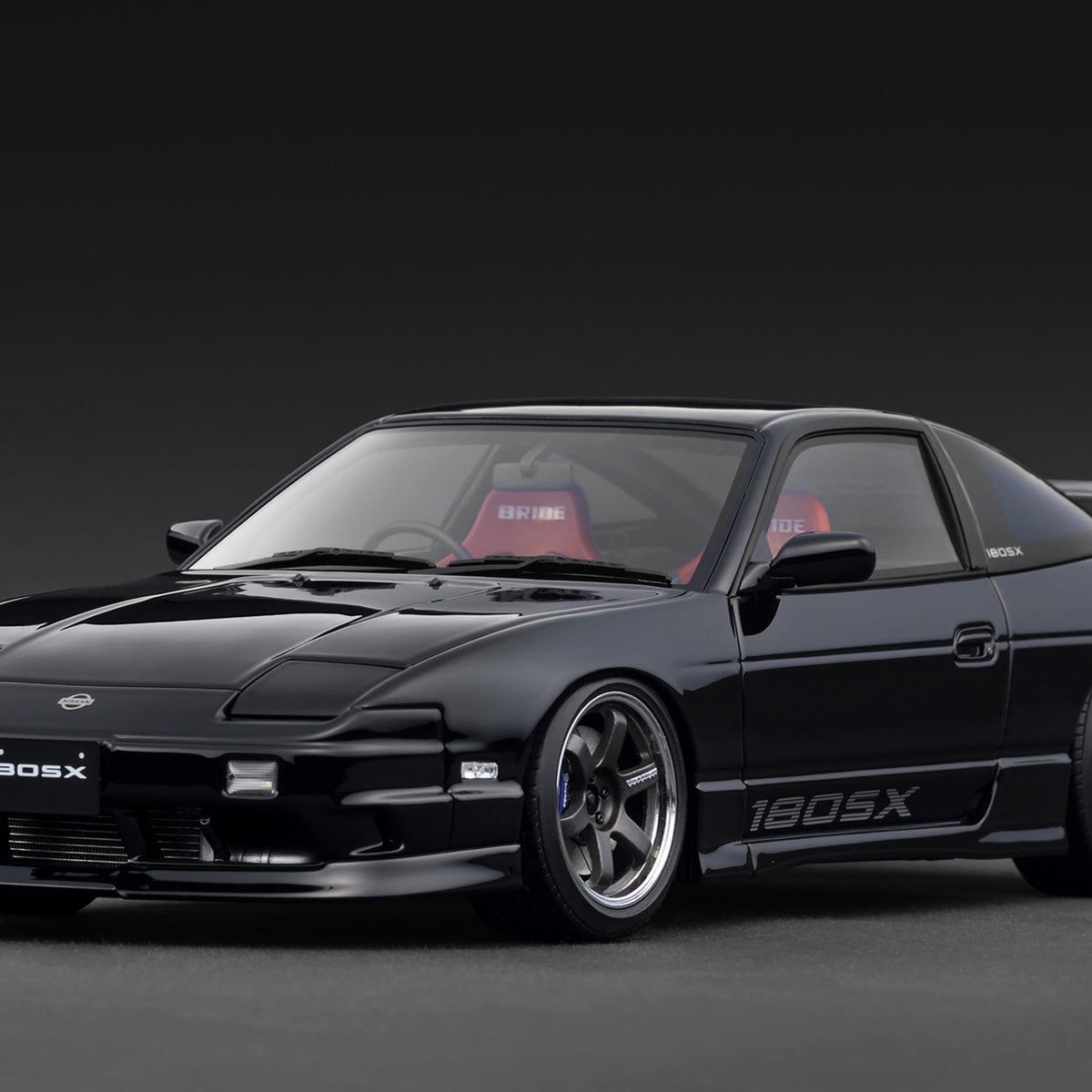 *PREORDER* Ignition Model 1:18 Nissan 180SX TYPE X (RPS13) in Black – Model Cars Houston
