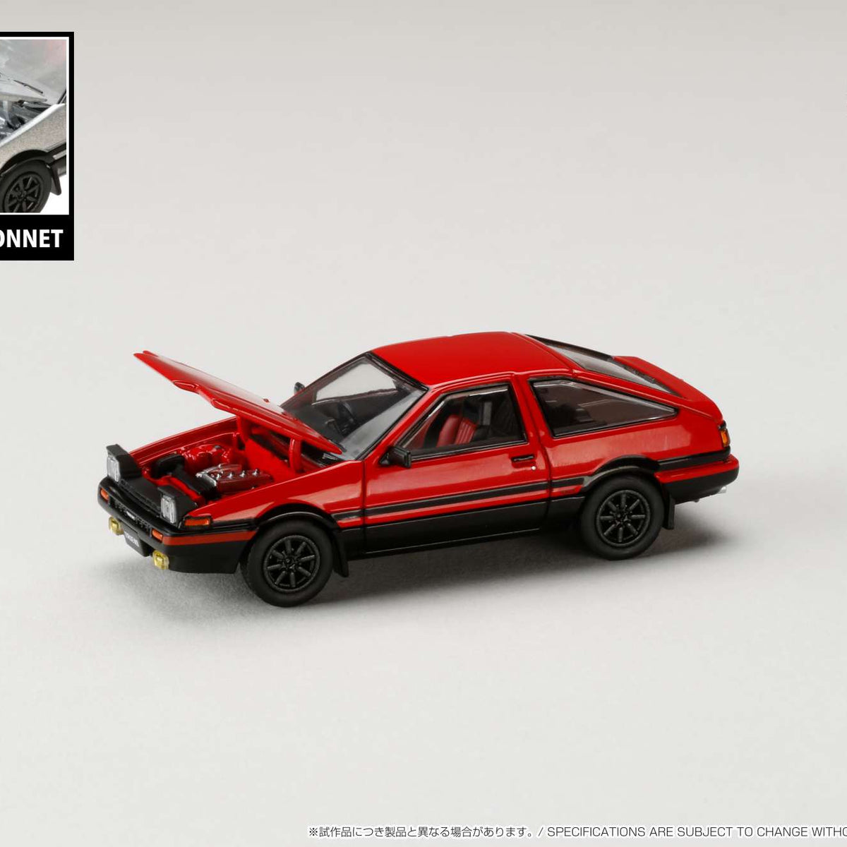 Hobby Japan 1:64 Toyota Sprinter Trueno GT Apex (AE86) Custom Version ...