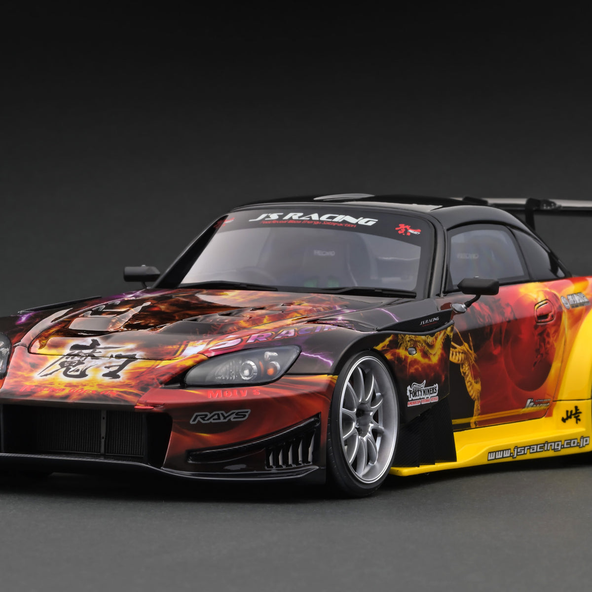 Ignition Model 1:18 Honda S2000 (AP1) J's Racing 魔王 2016 Version ...