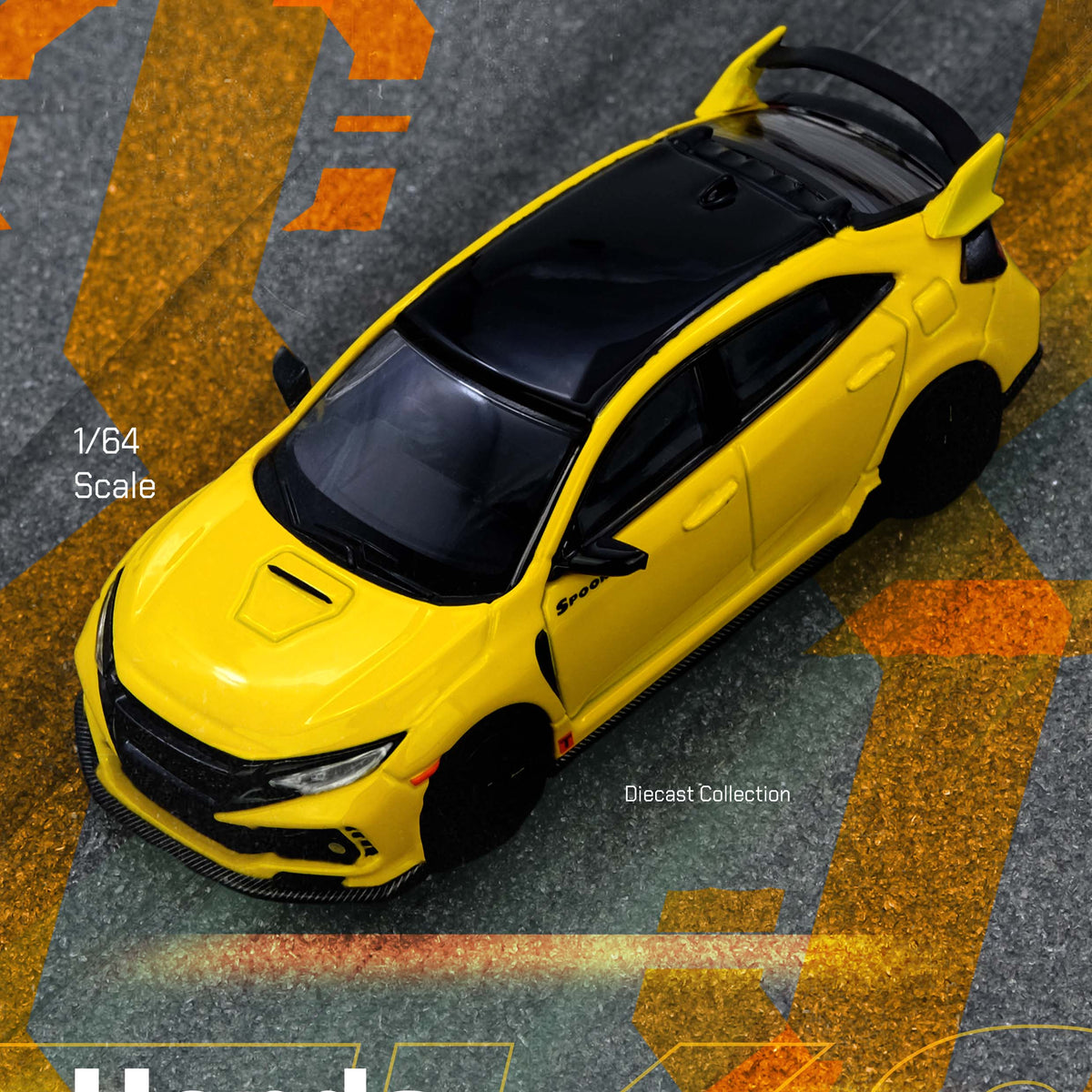 *PREORDER* INNO64 1:64 Honda Civic Type- R (Fk8) in Yellow – Model Cars ...