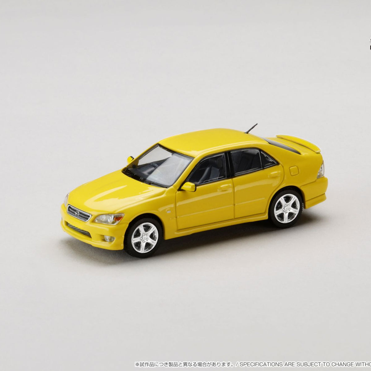 Hobby Japan 1:64 Toyota ALTEZZA RS200 (E10) 1999 in Yellow – Model Cars ...