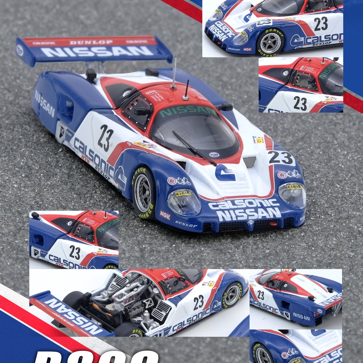 *PREORDER* INNO64 1:64 Nissan R89C Le Mans 1989 No23 Masahiro Hasemi / – Model Cars Houston