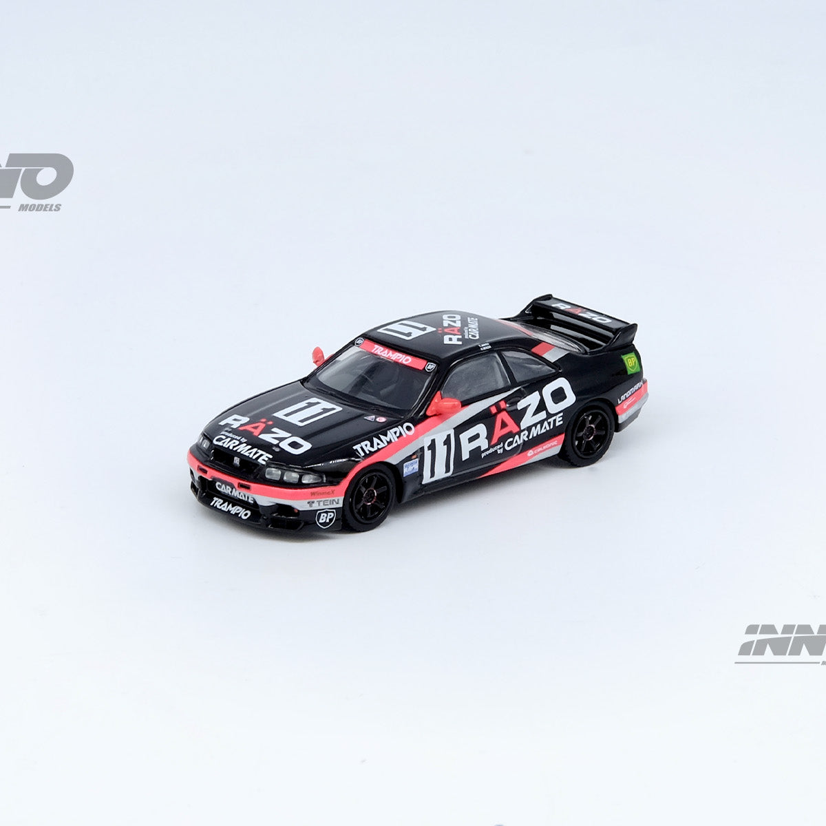 INNO64 1:64 Nissan GT-R (R33) #11 "RAZO TRAMPIO" N1 Super Endurance Se ...