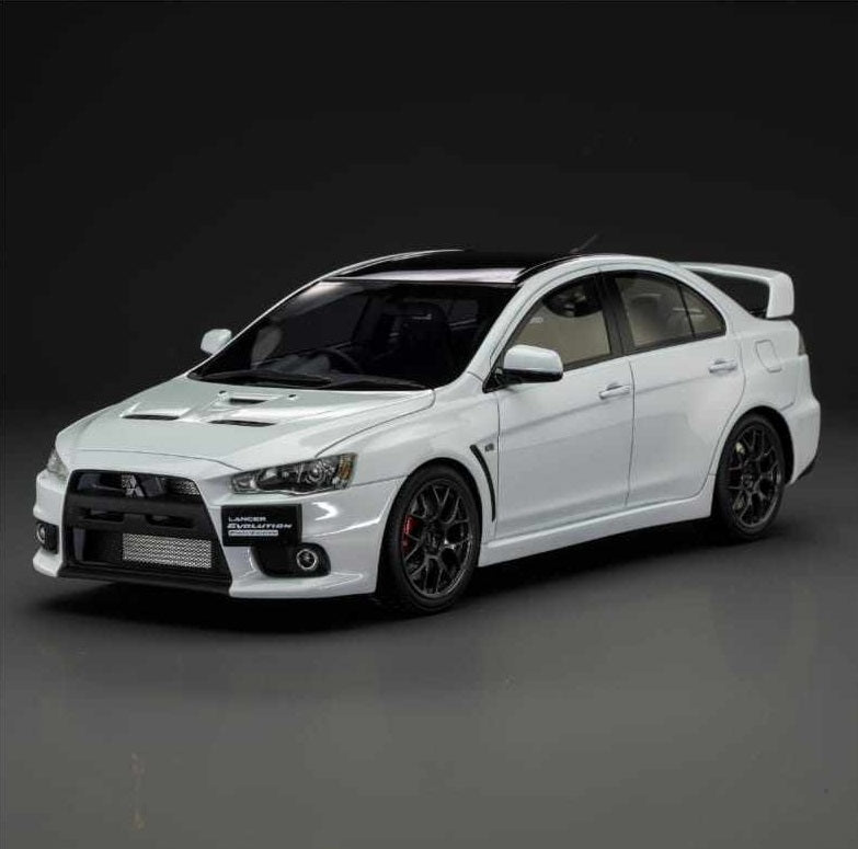 *PREORDER* One Model 1:18 Mitsubishi Lancer EVO X in White – Model Cars ...