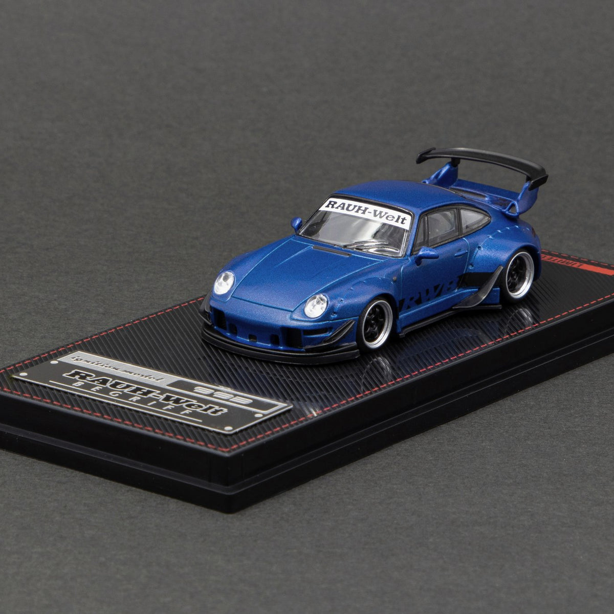 Ignition Model 1:64 Porsche 993 RWB in Blue Metallic – Model Cars Houston