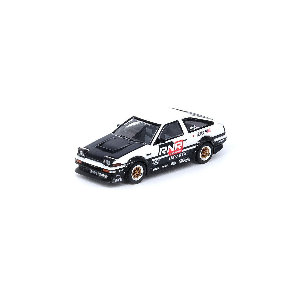 INNO64 1:64 Toyota Sprinter Trueno AE86 Tuned by "TEC-ART" @TrackerZ ...