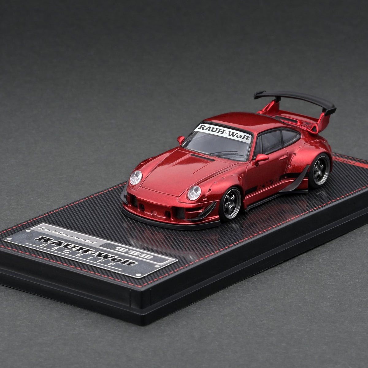 Ignition Model 1:64 Porsche 993 RWB in Red Metallic – Model Cars Houston