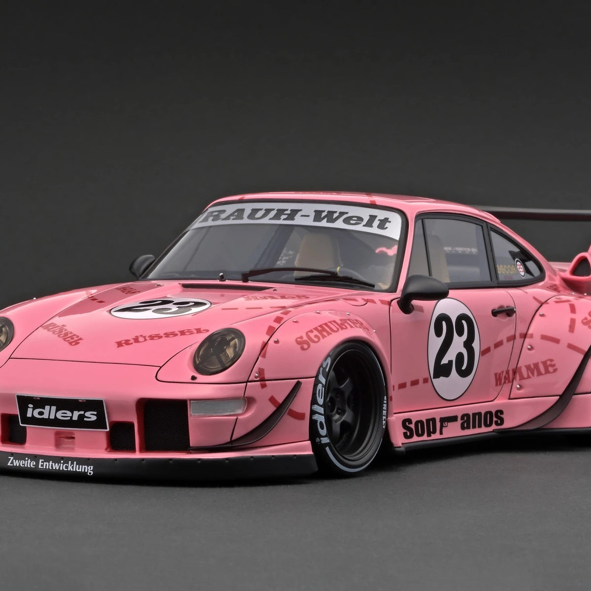RWB 993 Pink Pig Livery – Model Cars Houston