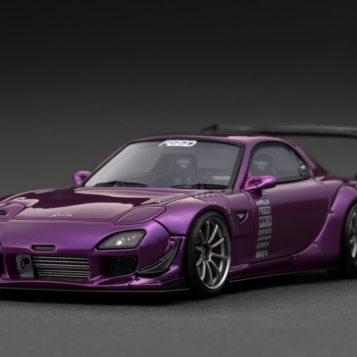 Ignition Model 1:43 Mazda RX-7 (FD3S) FEED Afflux GT3 in Purple Metall – Model Cars Houston