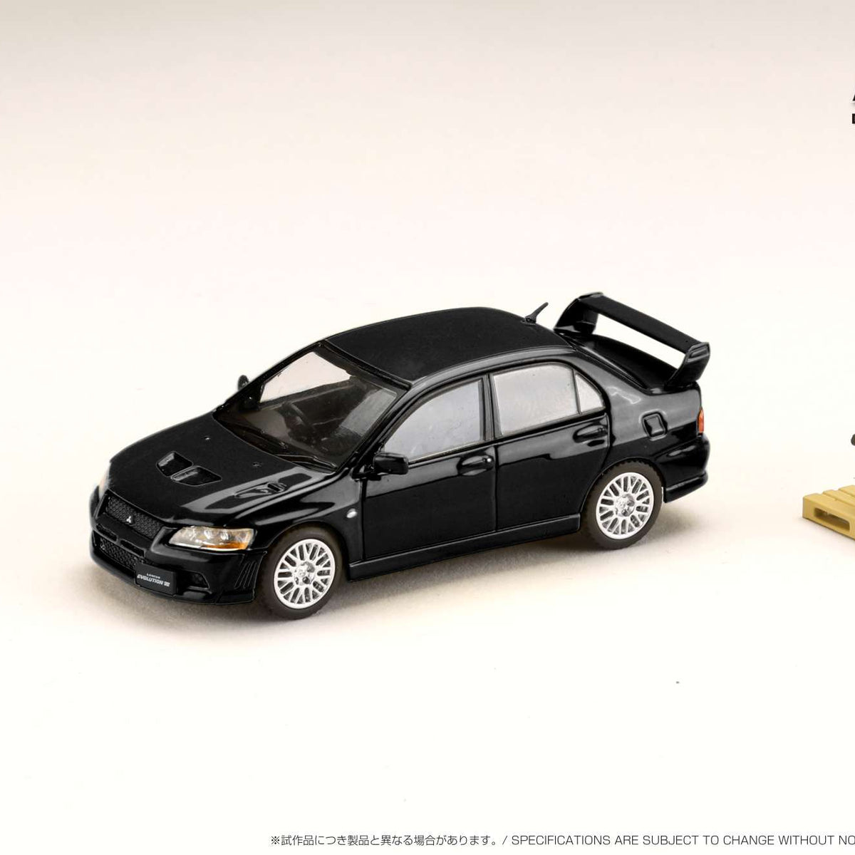 Hobby Japan 1:64 Mitsubishi Lancer GSR EVO 7 in Amethyst Black Pearl ...