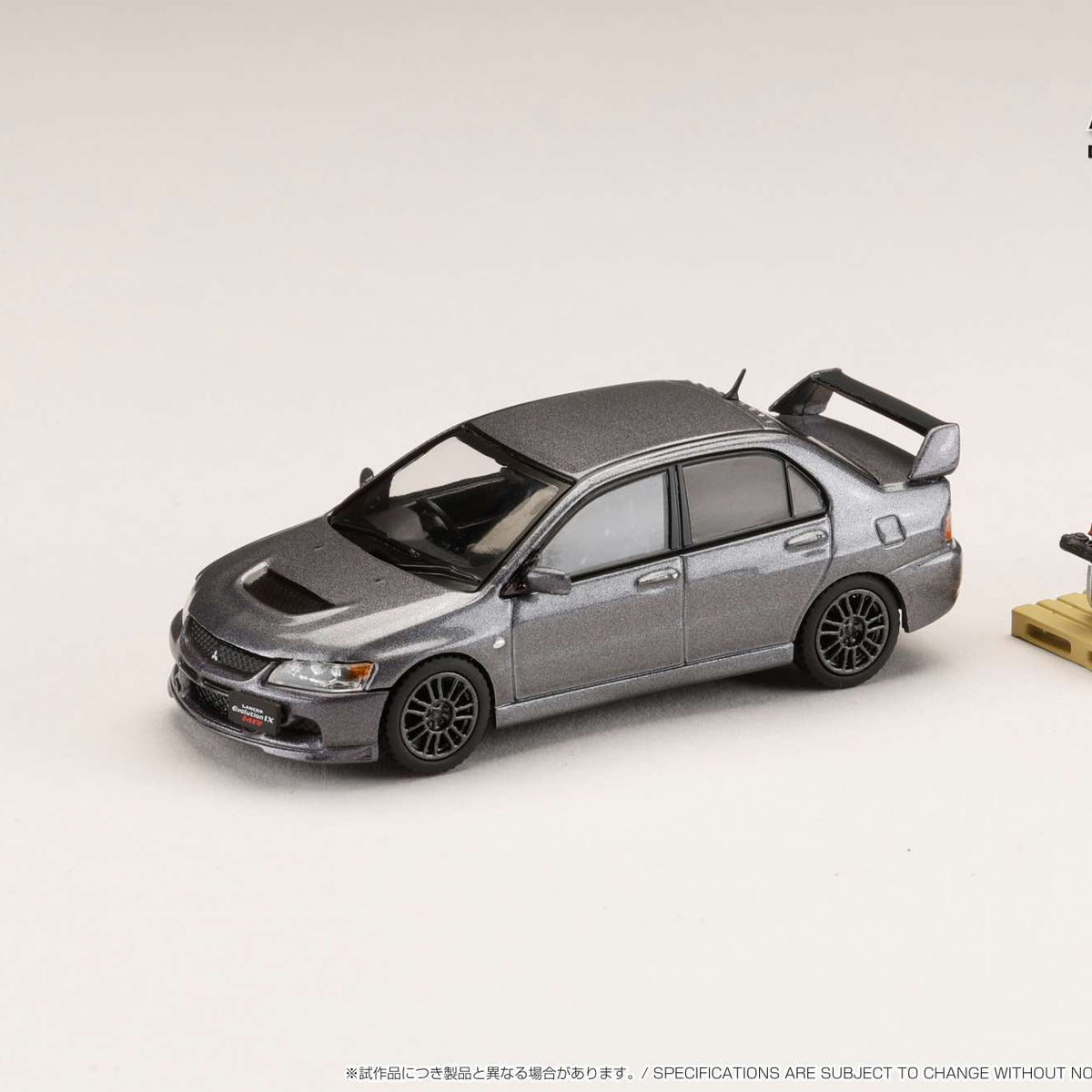 Hobby Japan 1:64 Mitsubishi Lancer GSR EVO 9 MR in Medium Purplish Gray ...